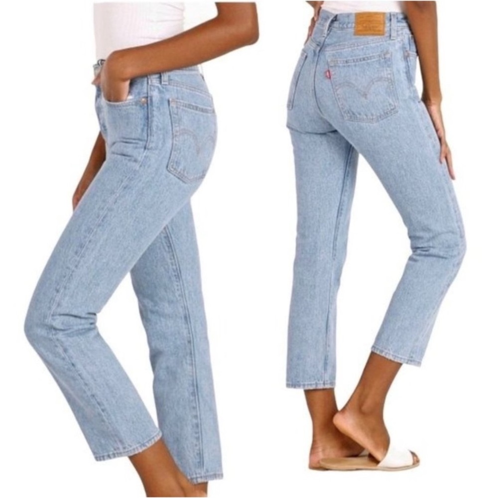 Levi’s Premium Wedgie Button Fly Jeans - Gem